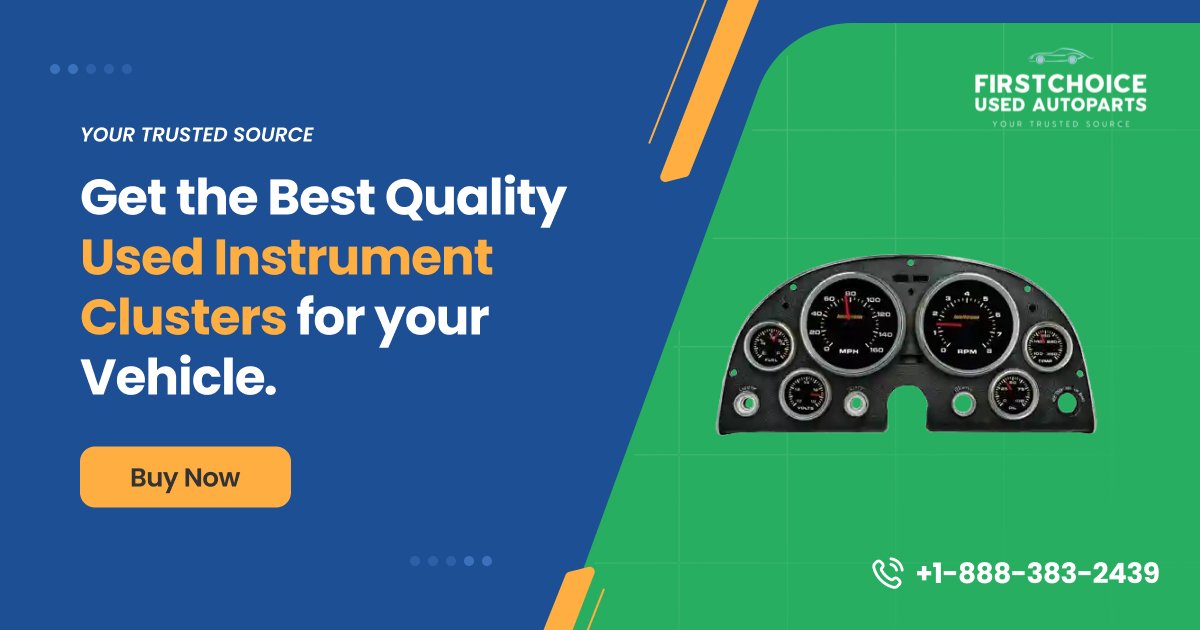 Buy Used Instrument Clusters - Program-Ready & Backed by Warranty